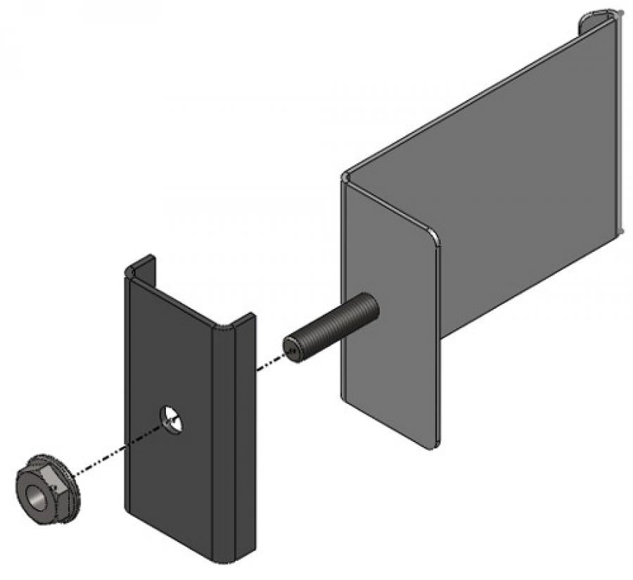 Retaining Clip with Clamp – Gandy Company